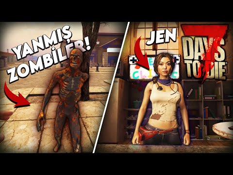 Yanmış Ormanın Zehirli Havası ve Zombileri ile Mücadele! | 7 Days to Die #2