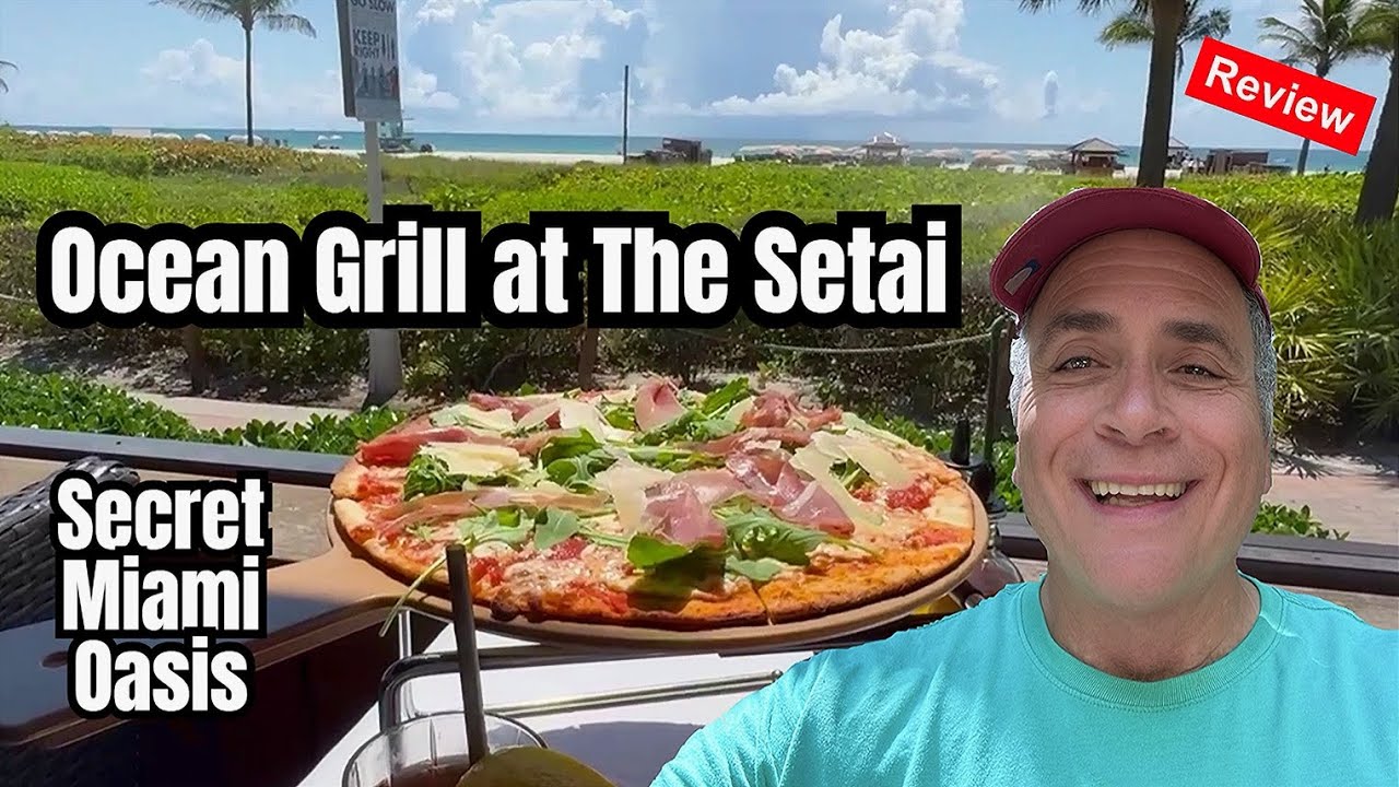 Ocean Grill at The Setai: Miami Beach's Hidden Luxury - YouTube