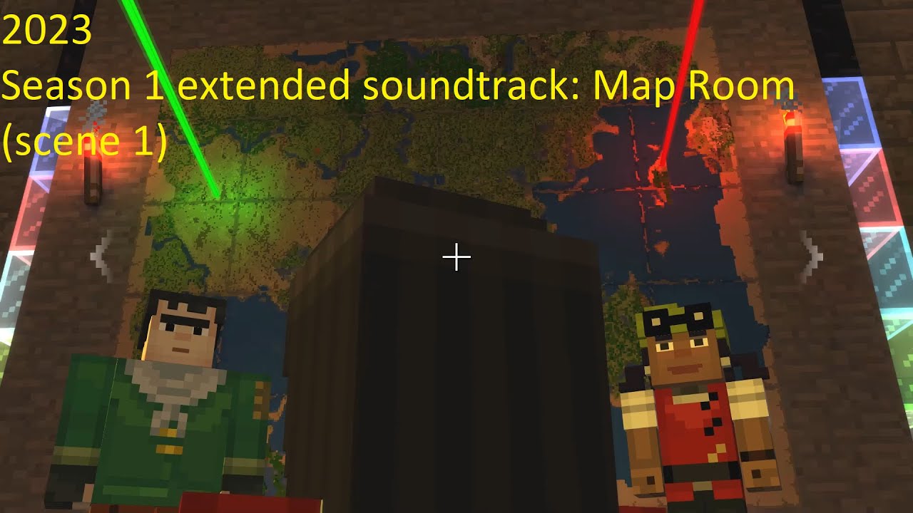 Minecraft Story Mode Season 1 extended soundtrack: Map Room (scene 1 ...