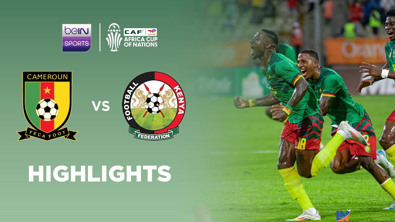 Cameroon v Kenya | AFCON Qualifiers | Match Highlights - YouTube