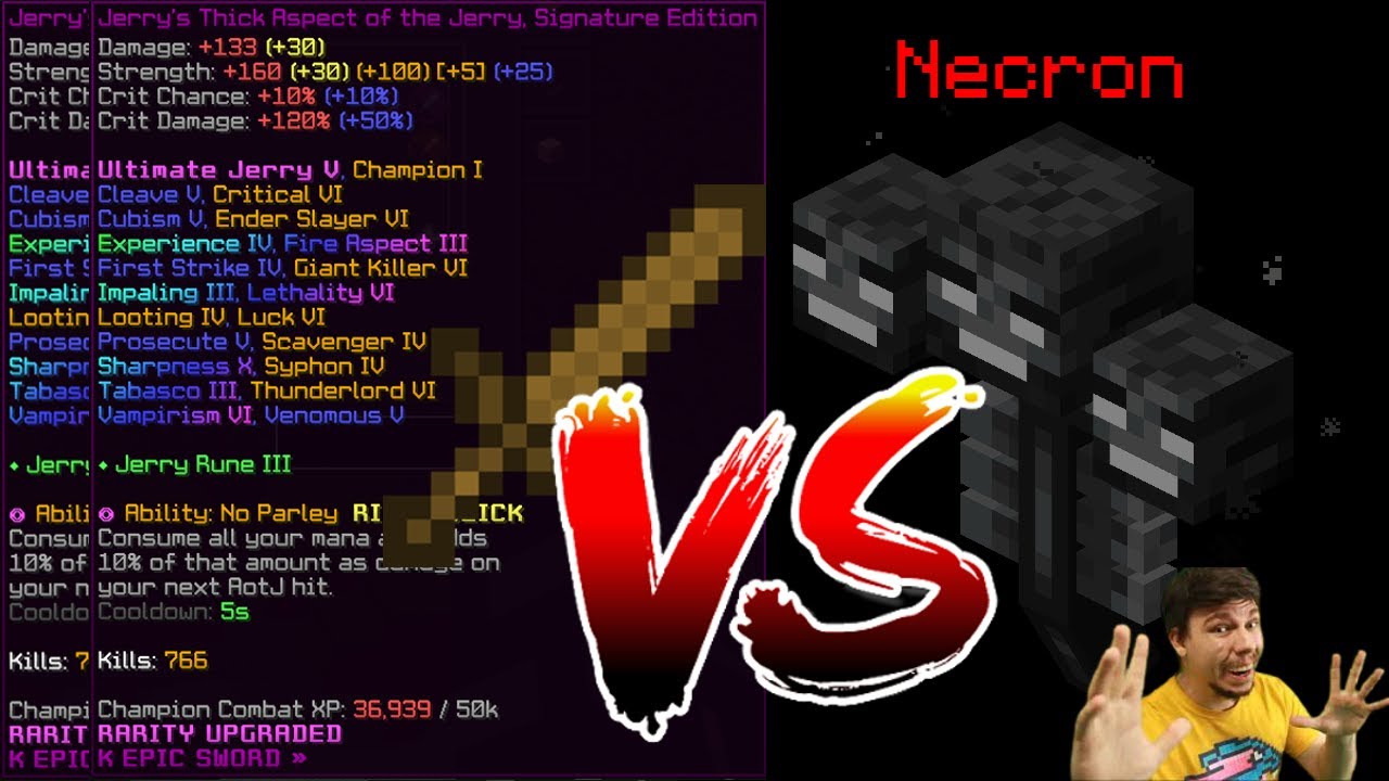 Can you Solo the Floor 7 of dungeons with The New AOTJ only | Hypixel ...