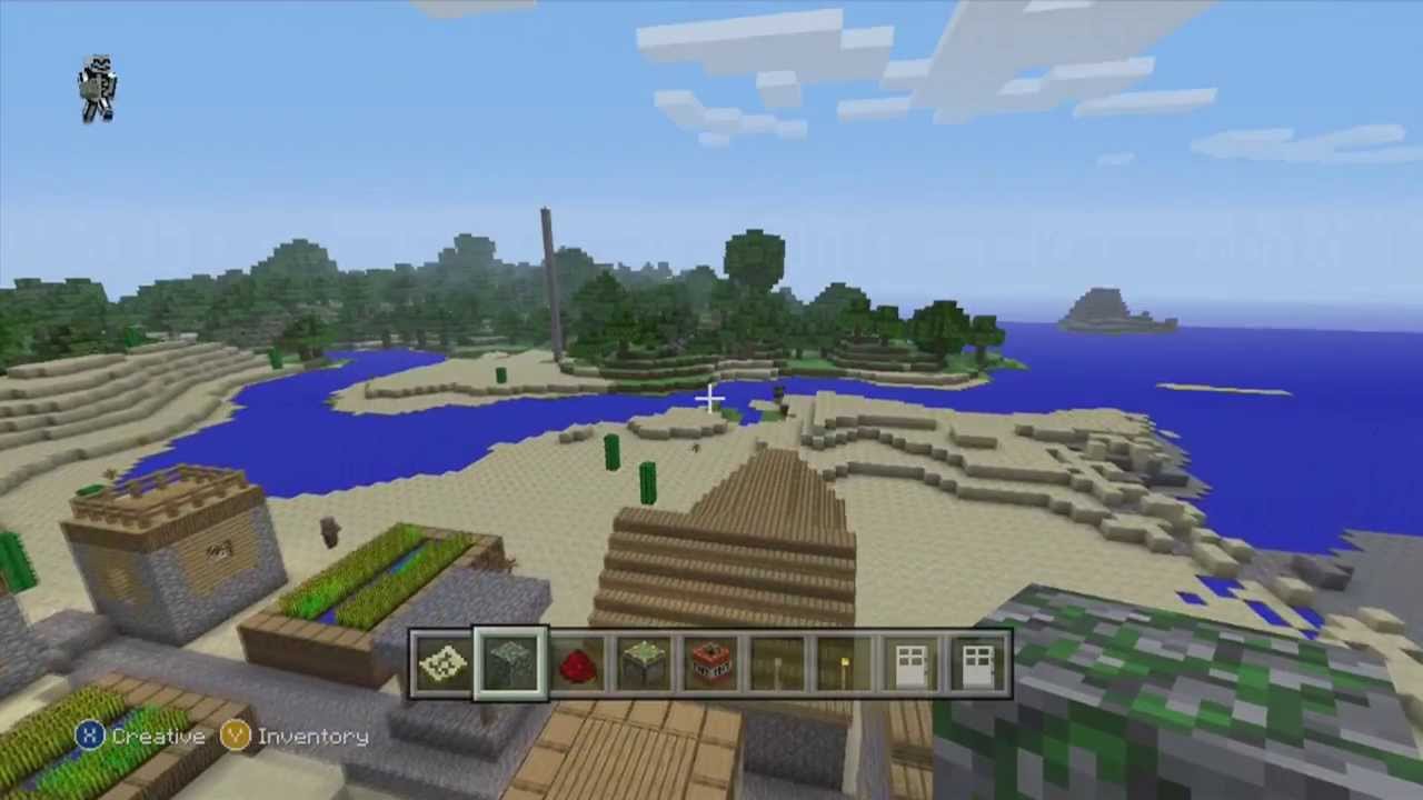 Seed Spotlight #14 - Minecraft TU12/13 - Surface Stronghold #2 (Xbox ...