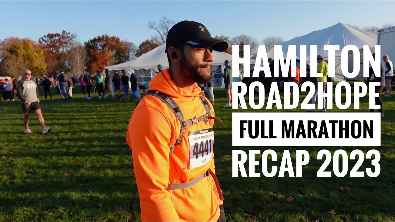 Hamilton Marathon 2023 | Recap Road2Hope Hamilton Marathon - YouTube