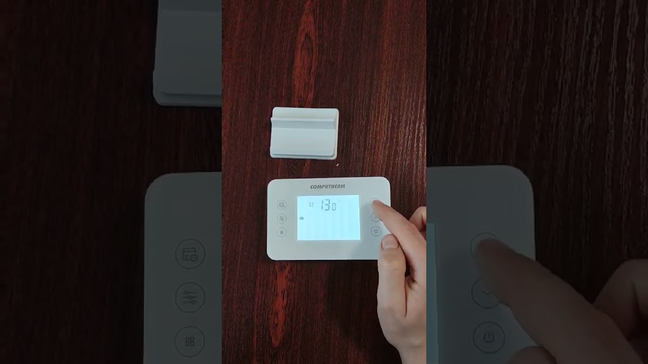 COMPUTHERM T70RF недельный терморегулятор-настройка даты,времени ...