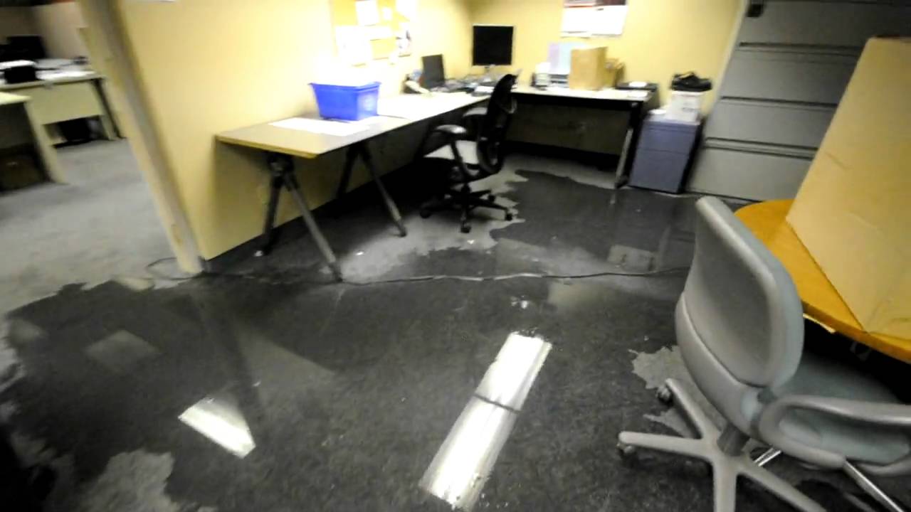 Office Flooding July 2010 - YouTube