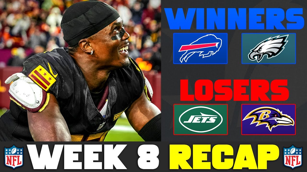NFL Week 8 WINNERS & LOSERS - YouTube