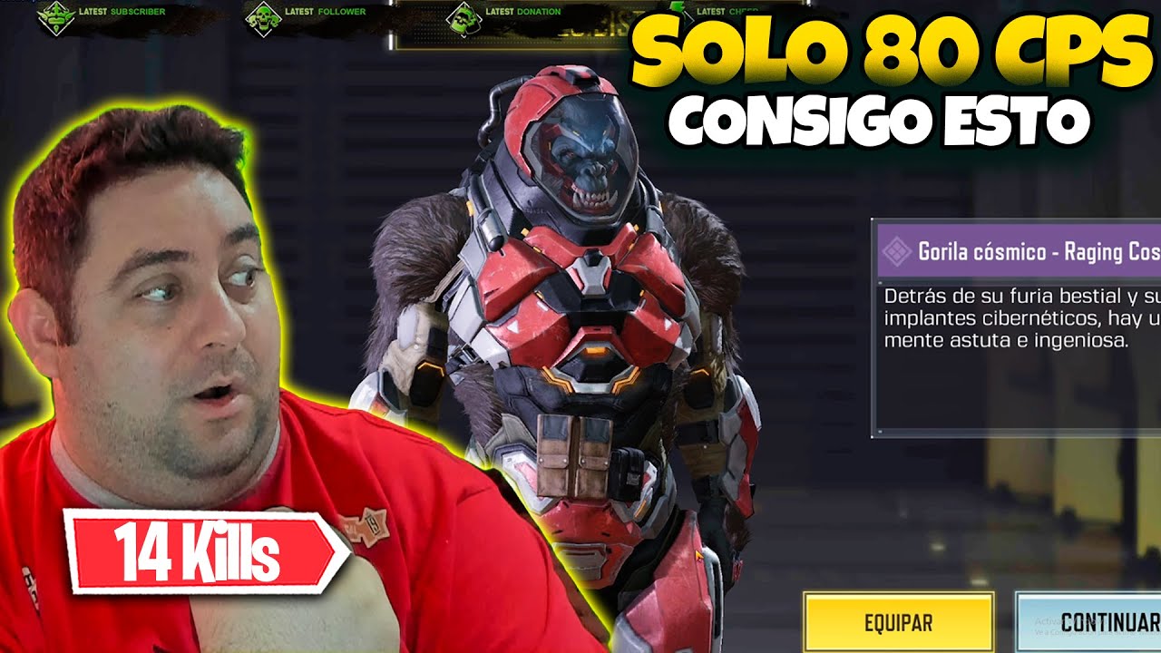 OBTENGO EL MACACO COSMICO DE COD MOBILE CON SOLO 80 CPS - YouTube