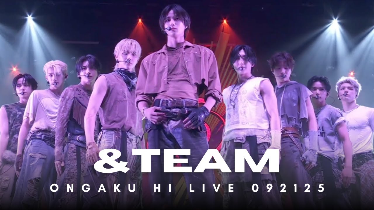 [MUST WATCH VIDEO] &TEAM ~ All Performances [FIRE! Cover] Ongaku Hi ...