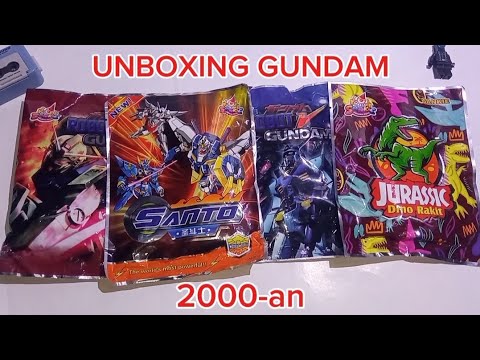 UNBOXING MAINAN GUNDAM|ROBOT GUNDAM 2000an NIH TEMAN TEMAN-Brow black ...