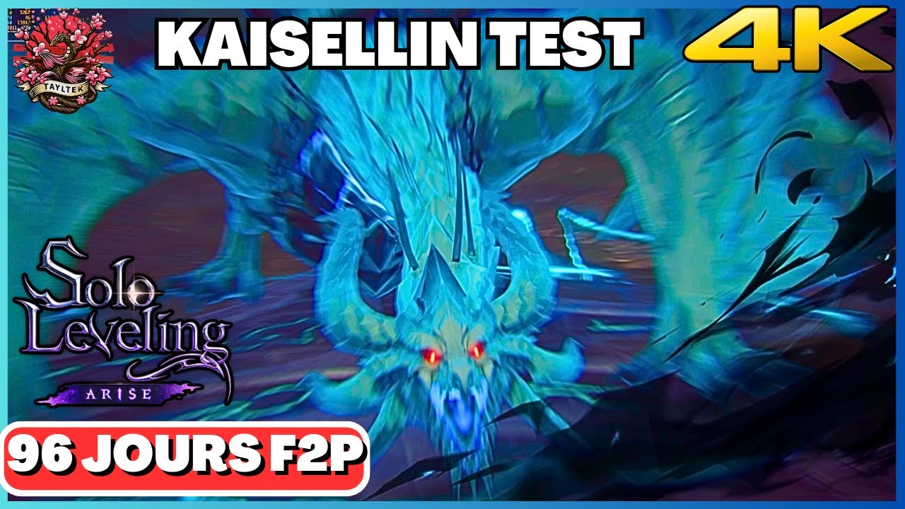 VOD Dragon Kaisellin palier 10 NEW RAID Solo Leveling:Arise F2P (Fr) 4K ...