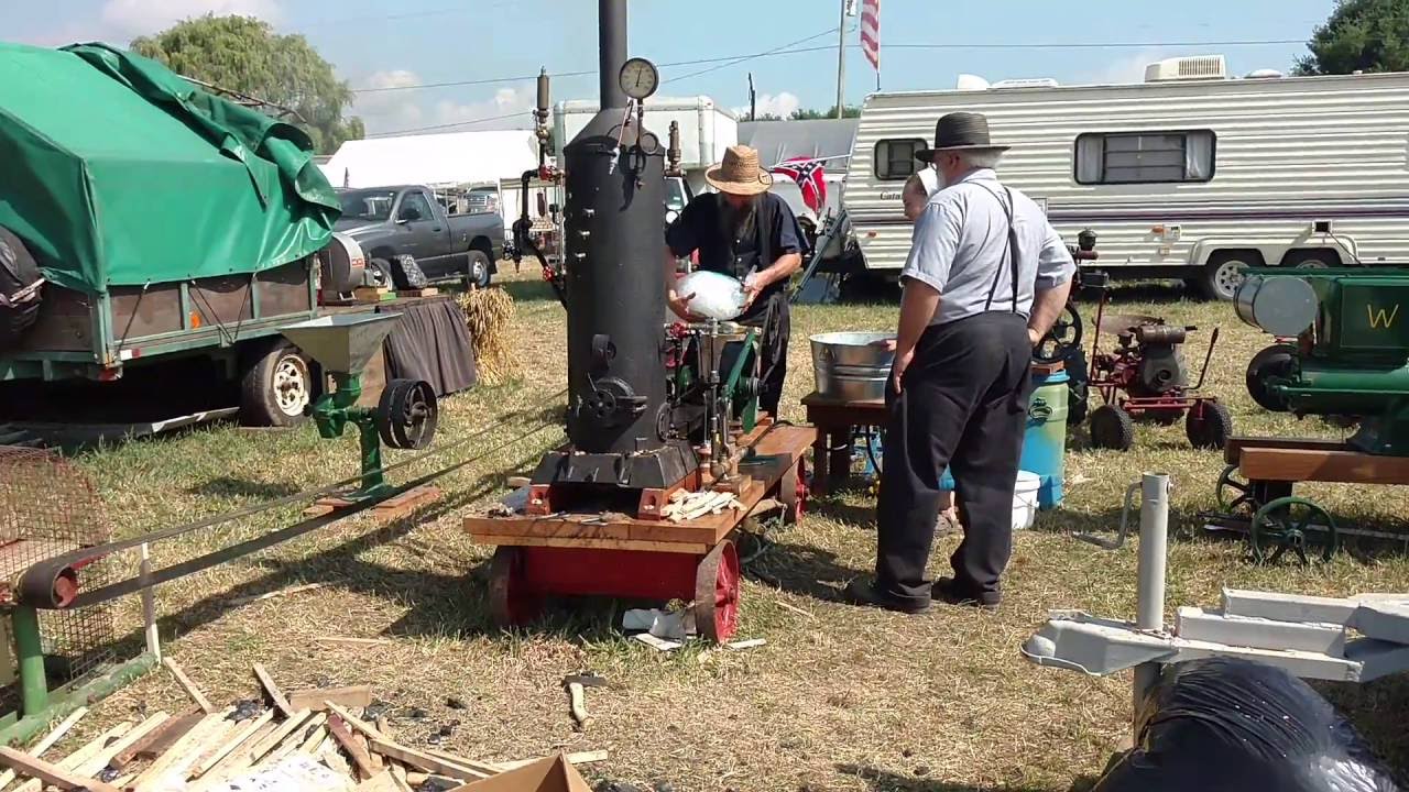 Steam Engine Making Ice Cream - YouTube