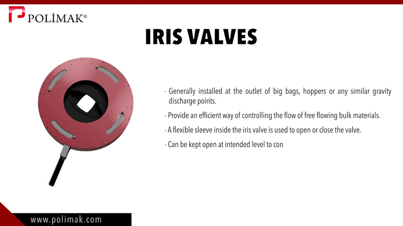 Polimak Iris Valves - YouTube