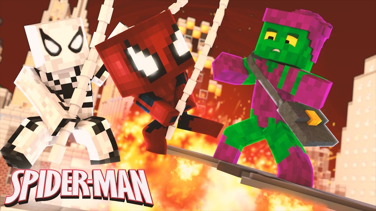 Minecraft: WHO'S YOUR FAMILY? - O BEBÊ DO HOMEM ARANHA BRANCO! (Spider ...