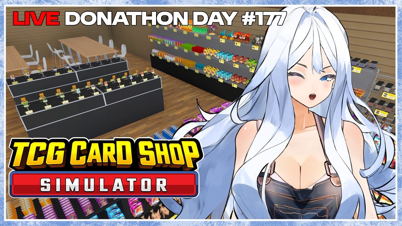 【TCG CARD SHOP SIMULATOR】MAIN GAME INI SAMPE KAYA !! JUMAT BERKAH BREWEK !! - VTUBER INDONESIA ...