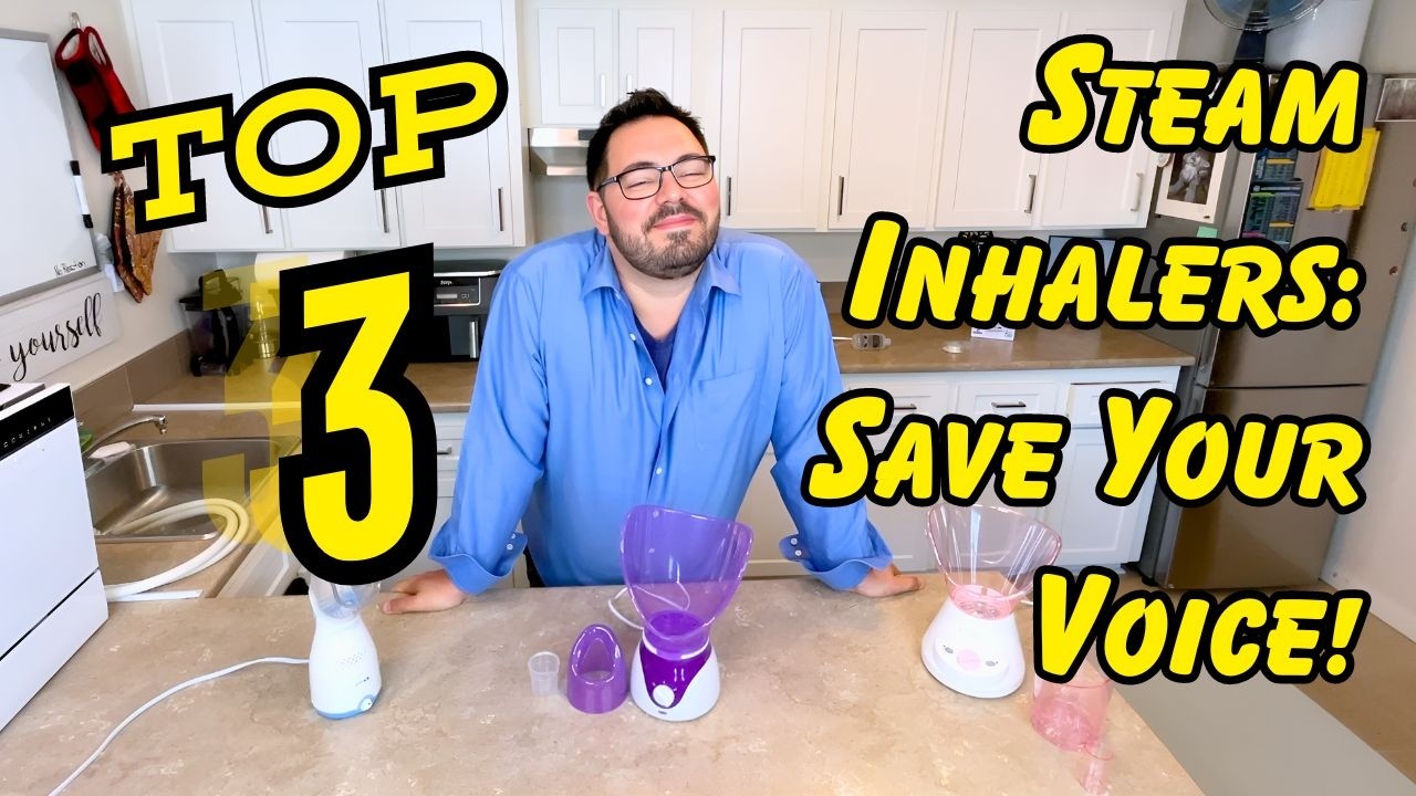 𝐋𝐚𝐫𝐲𝐧𝐠𝐢𝐭𝐢𝐬?! Top 3 Steam Inhalers / Voice Humidifiers for Singers! 🗣️ ...