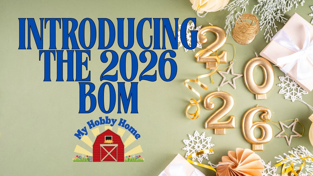 INTRODUCING THE 2026 QUILTED COW BOM CALENDAR - YouTube