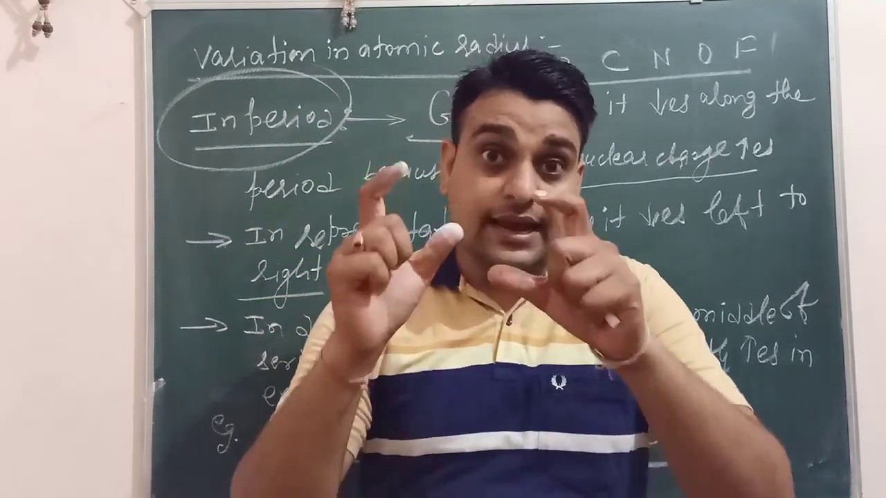 Variation In Atomic Ionic Radius With Exceptional Cases For Class Variation In Atomic Ionic Radius With Exceptional Cases For Class