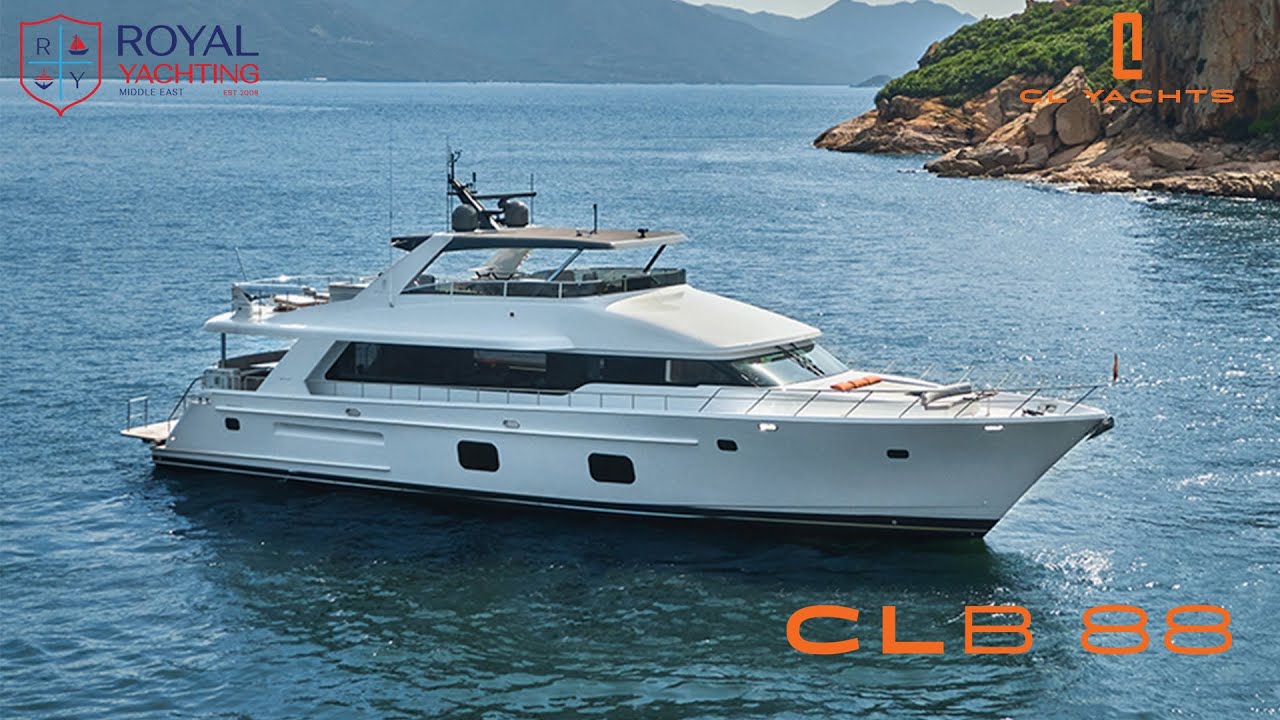 CL Yachts: CLB88 Sea Trial - YouTube