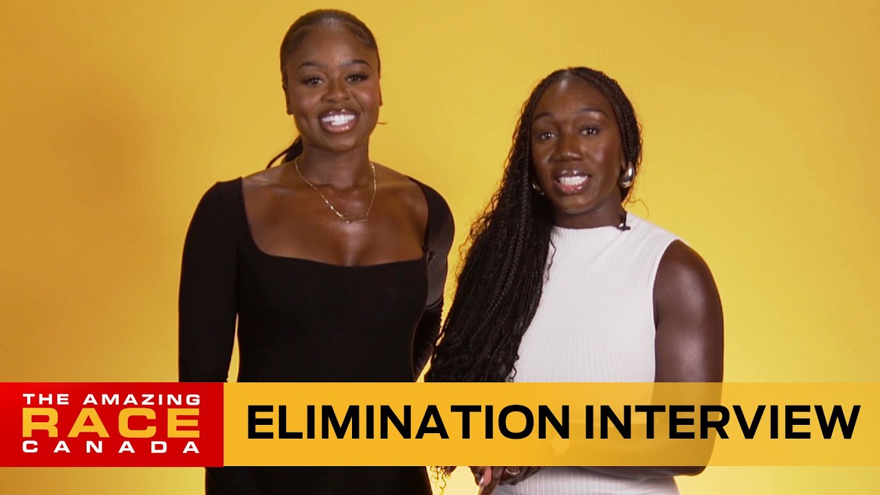Eva & Trystenne Elimination Interview | The Amazing Race Canada S10E1 ...