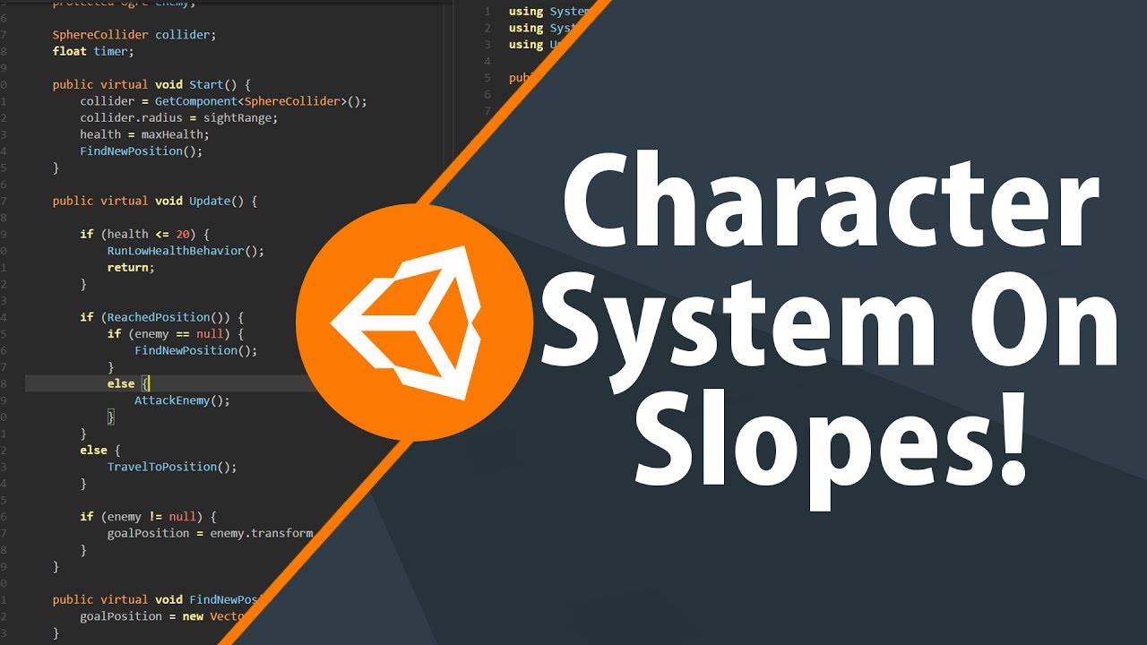 Unity3D Character System On Slopes! - YouTube