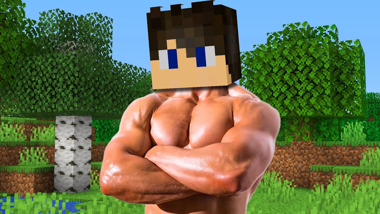 Fiquei Muito Forte E Trollei Meu Amigo No Minecraft Youtube