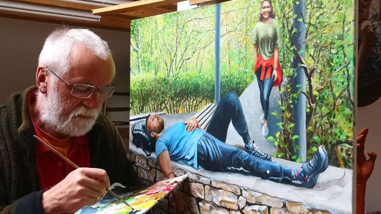 This Oil Painting was Extremely difficult - YouTube