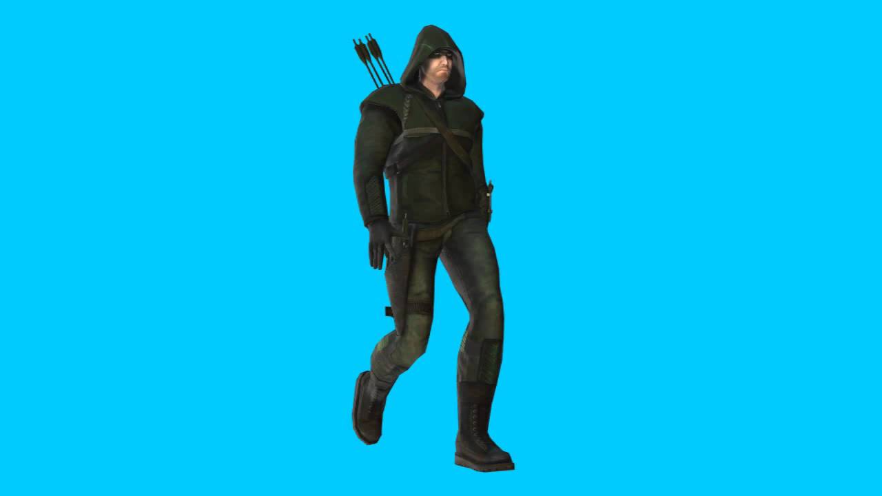 Green Arrow animated left chroma - YouTube
