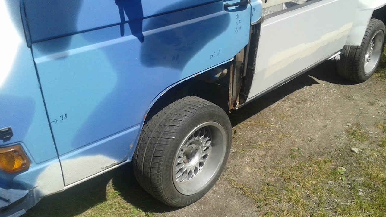 VW T3 Pritsche / T25 Vanagon Umbau, Teil 3 , LOW BUDGET SPORBITZ - YouTube