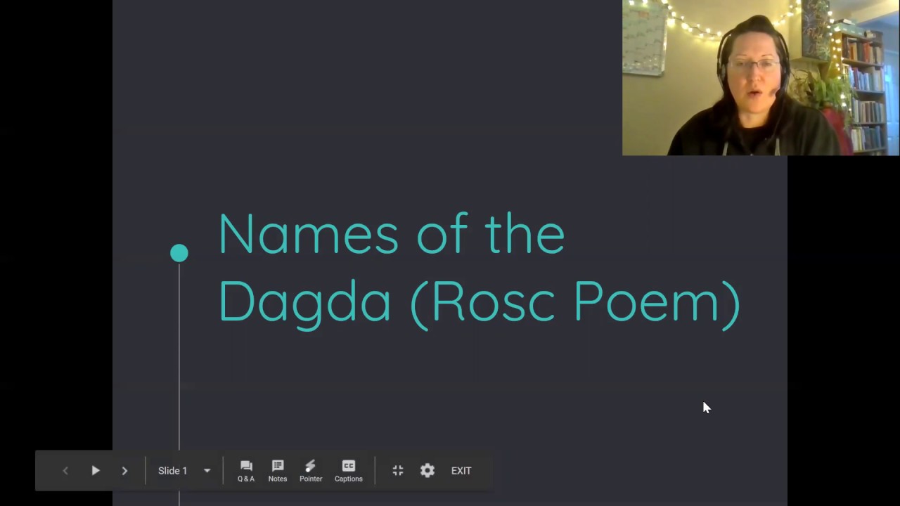 Names of the Dagda - Pronunciation in Irish (and why it's important to ...