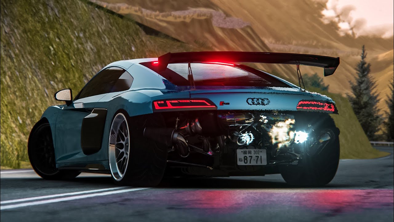 Bumper Deleted; Audi R8 AWD GT Street - YouTube