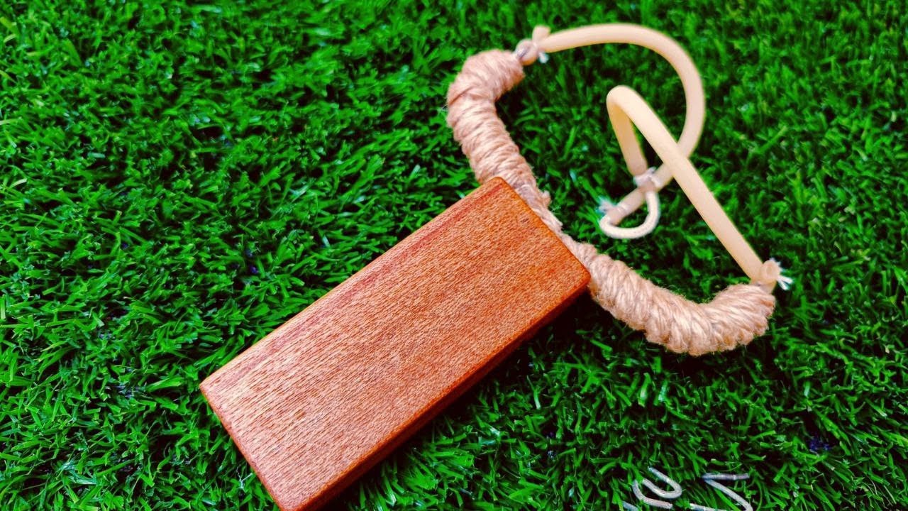 Creative children's slingshot with an attractive arrow (combination of ...