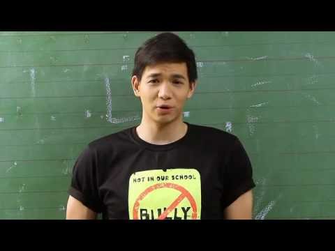NOT IN OUR SCHOOL Anti-Bullying Campaign with Chris Tiu
