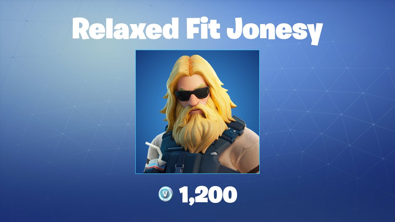 Relaxed Fit Jonesy | Fortnite Outfit/Skin - YouTube