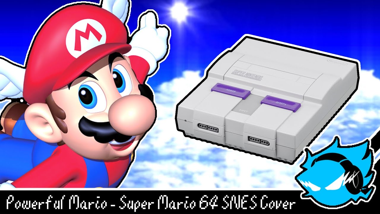 Powerful Mario (Wing Cap) - Super Mario 64 [SNES/SFC SPC700 Cover ...