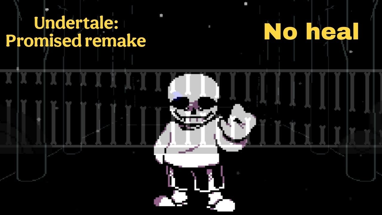 Undertale: Promised remake no heal - YouTube