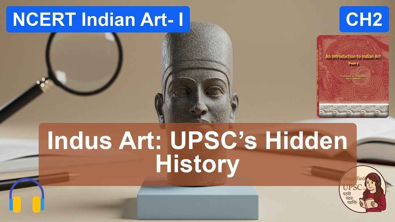 NCERT Art & Culture Ch2 | INDUS VALLEY ART | Dancing Girl & Lost Wax ...
