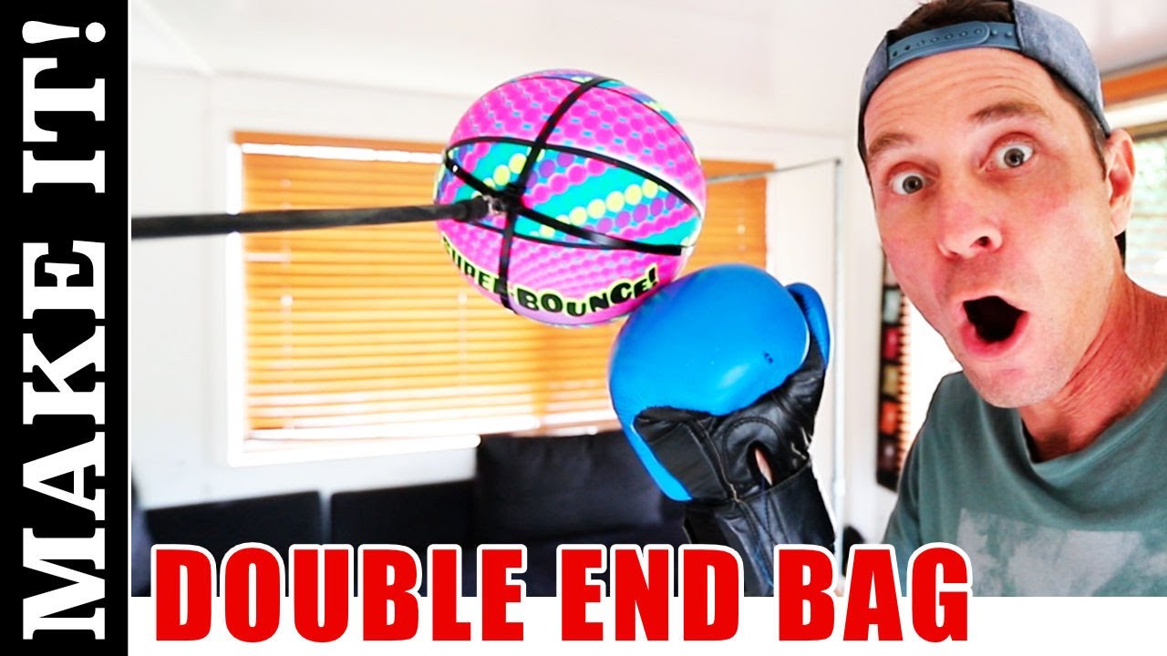 How To Make a Boxing Double End Bag - YouTube