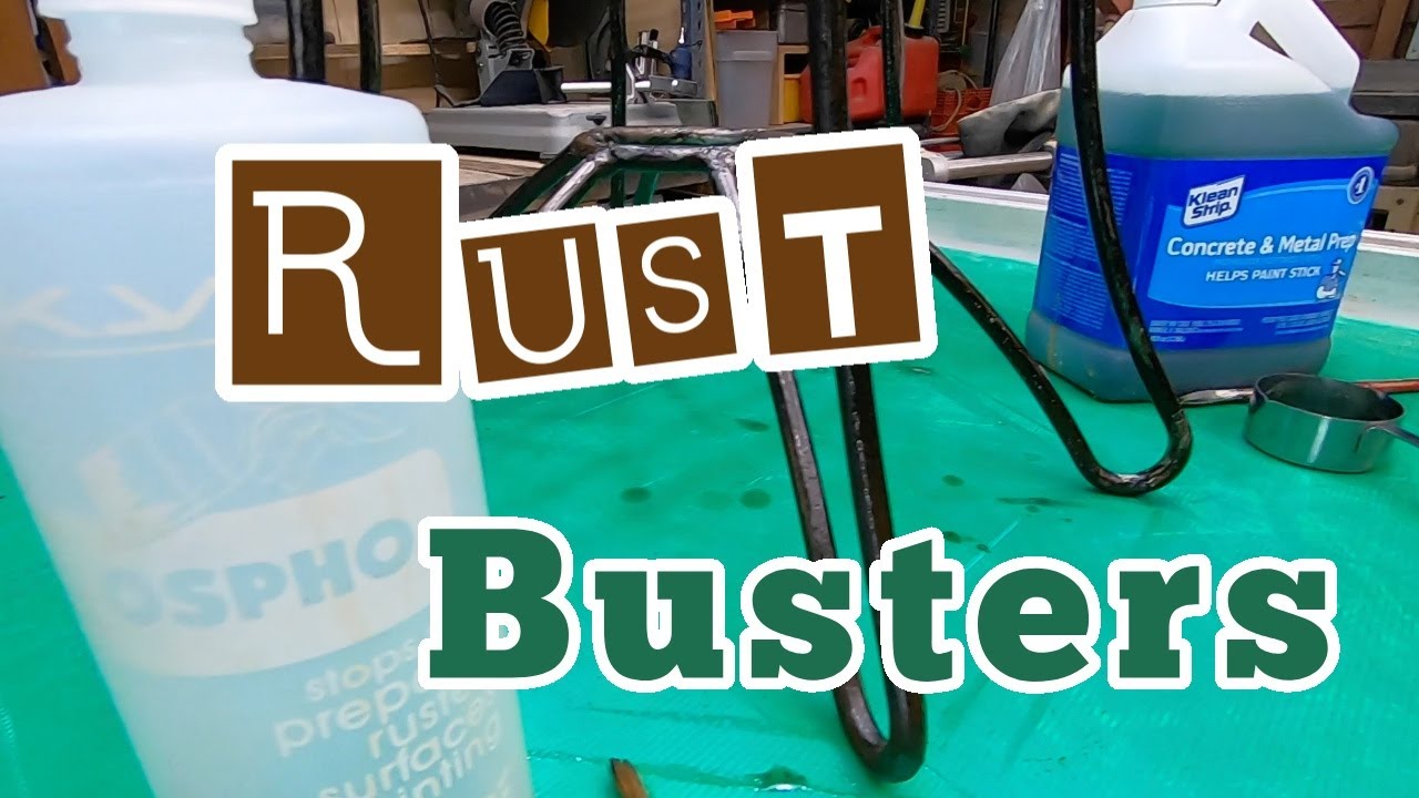 Quick Tip - Rust Killers! Ospho & Klean Strip - YouTube