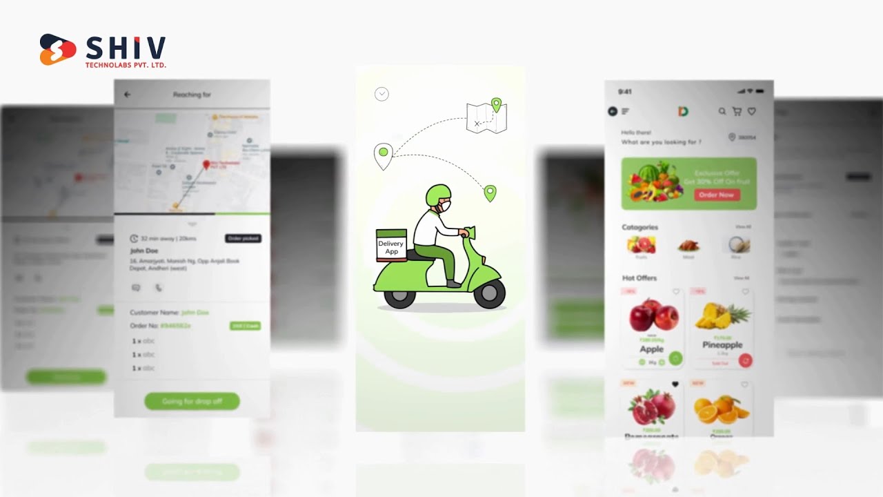 On-demand Grocery Delivery App Development - Ready-made Grocery Solution by Shiv Technolabs ...