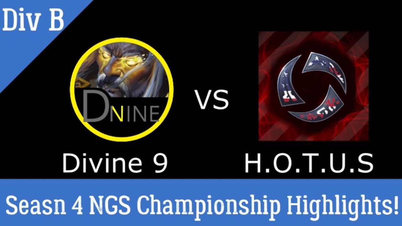 NGS Season 4 Division B Finals Highlights! - YouTube