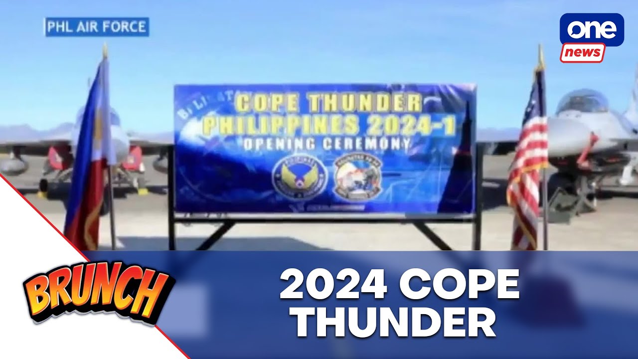 PH, US air forces start Cope Thunder exercise - YouTube
