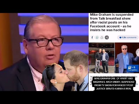 “Karma Hits Hard: Mike Graham Suspended Over Manufactured Harry ...