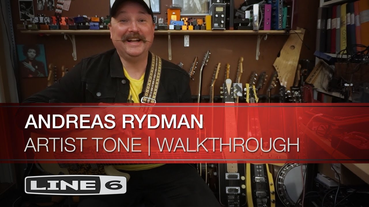 Line 6 | Helix | Andreas Rydman | Artist Tone Walkthrough - YouTube
