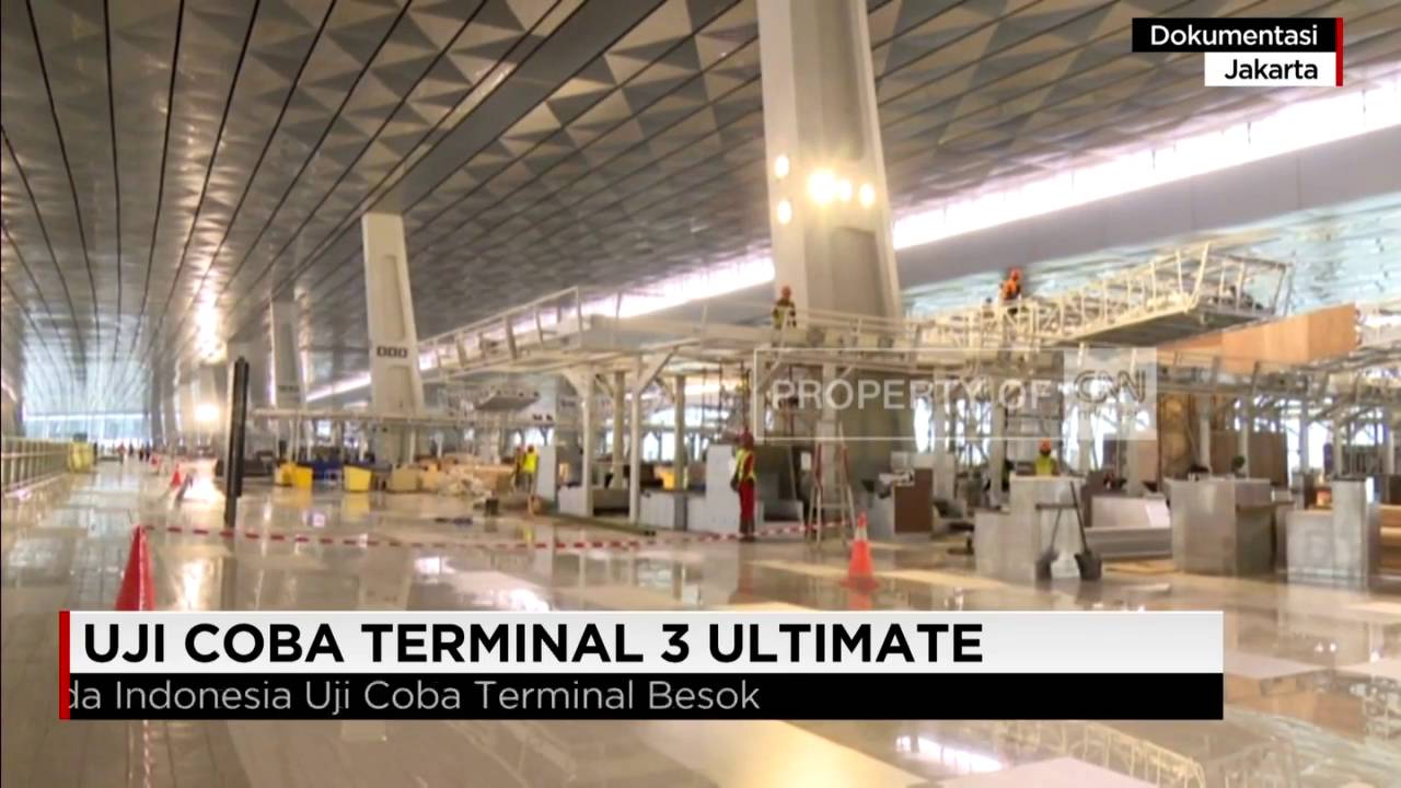Garuda Indonesia Maskapai Pertama yang Jajal Terminal 3 Ultimate - YouTube