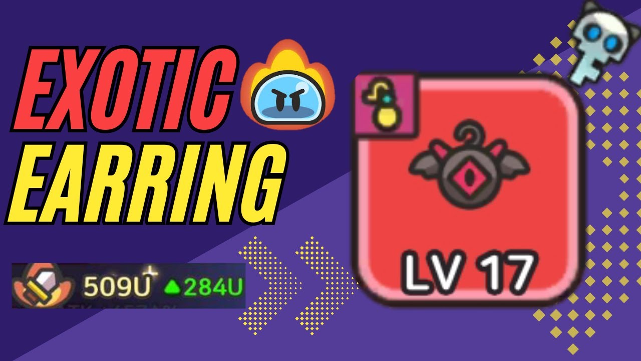 EXOTIC EARRINGS! 50+ KEYS Secret Undead Room Dungeon - Legend of Slime ...