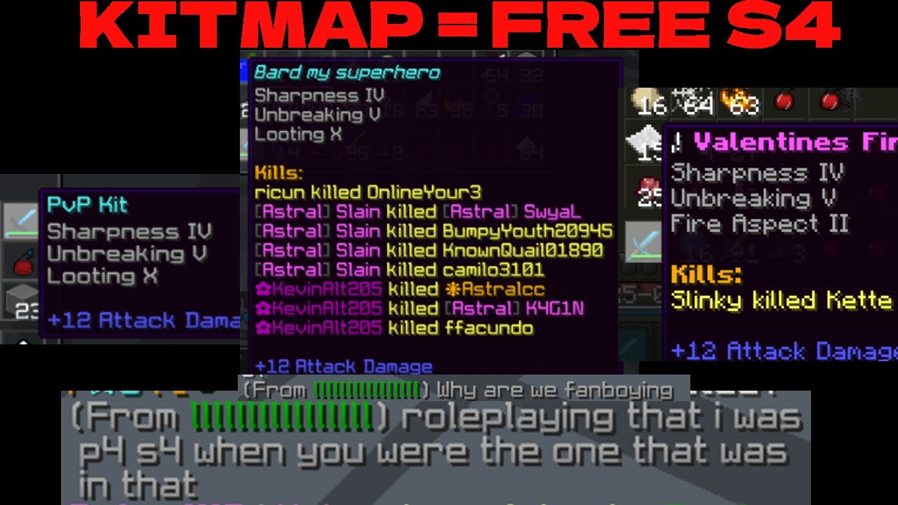 DESTROYING KITMAP = FREE S4 🔞 - YouTube