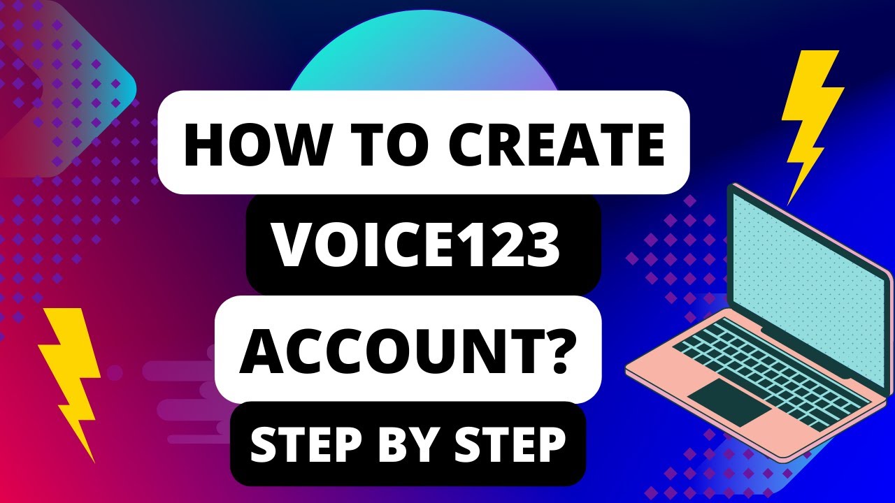 How to Create a Voice123 Account - Step by Step Tutorial by |LaibaTechx ...