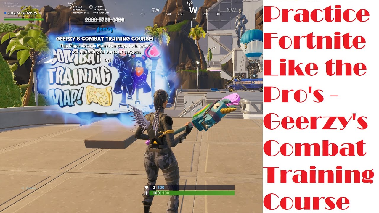 Practice Fortnite Like the Pro's - Geerzy's Combat Training Course ...