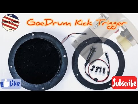 GoeDrum bass drum kick trigger unboxing & initial impressions Vs 2box ...