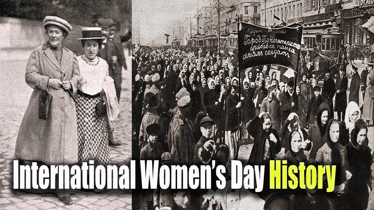 HISTORY OF INTENATIONAL WOMEN'S DAY | 8 March Women's Day - YouTube